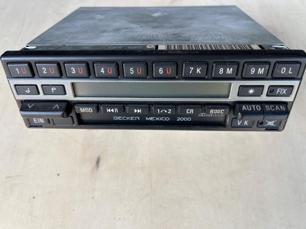 Becker Mexico 2000/cassette – Vintage Auto's en Brommers