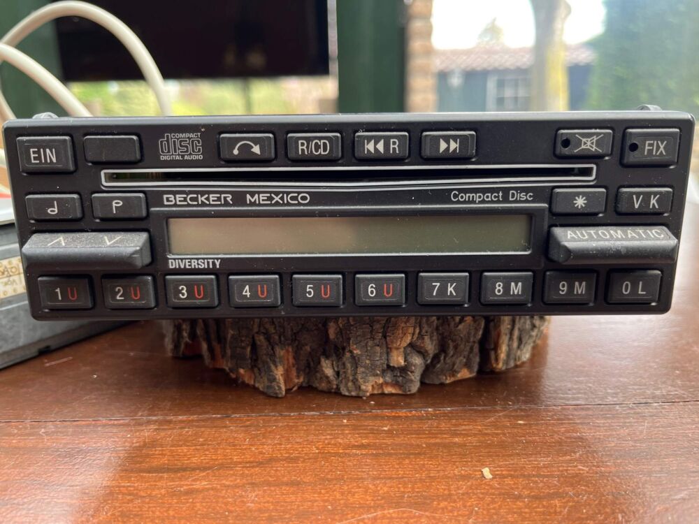 Becker Mexico /CD speler/versterker – Vintage Auto's en Brommers